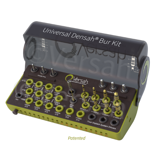 Versah Uk Ltd Universal Short Densah Bur Kit With Short Tapered Pilot Drill